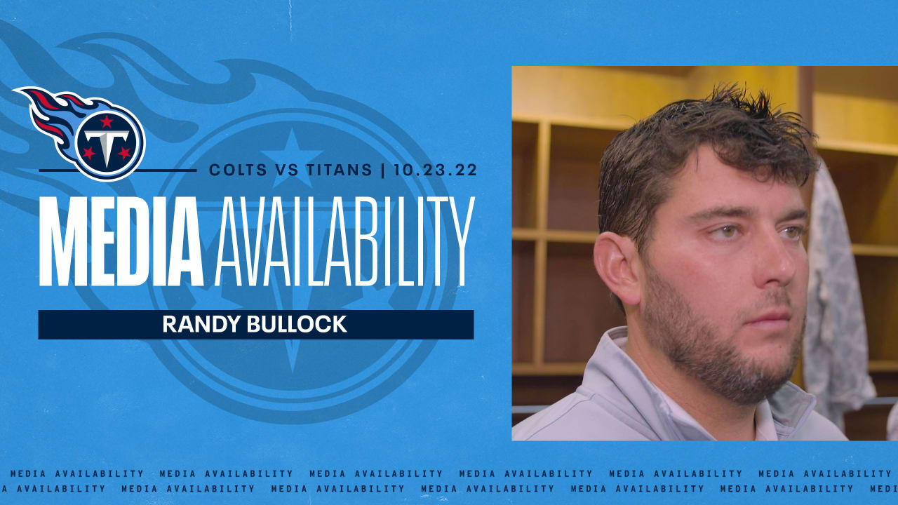 Every Point Matters in These Games | Randy Bullock Media Availability