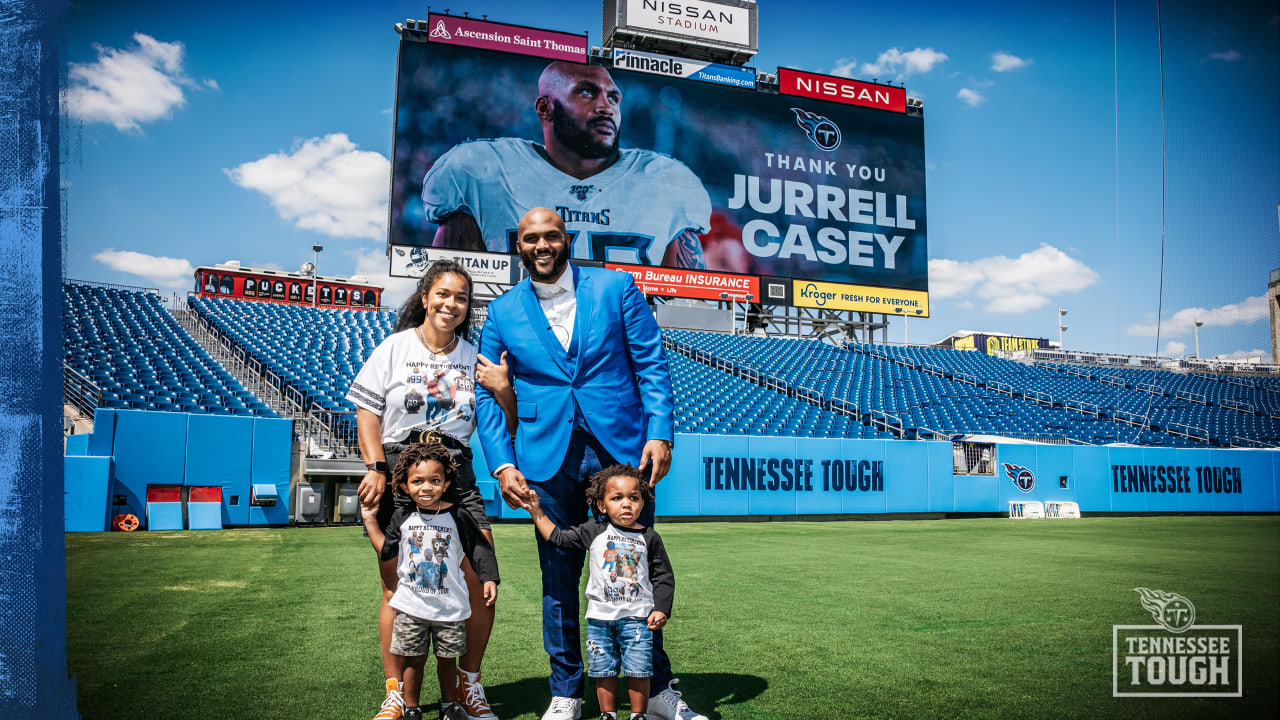 Titans DL Jurrell Casey Feels the Love on the Day He Retires From the NFL