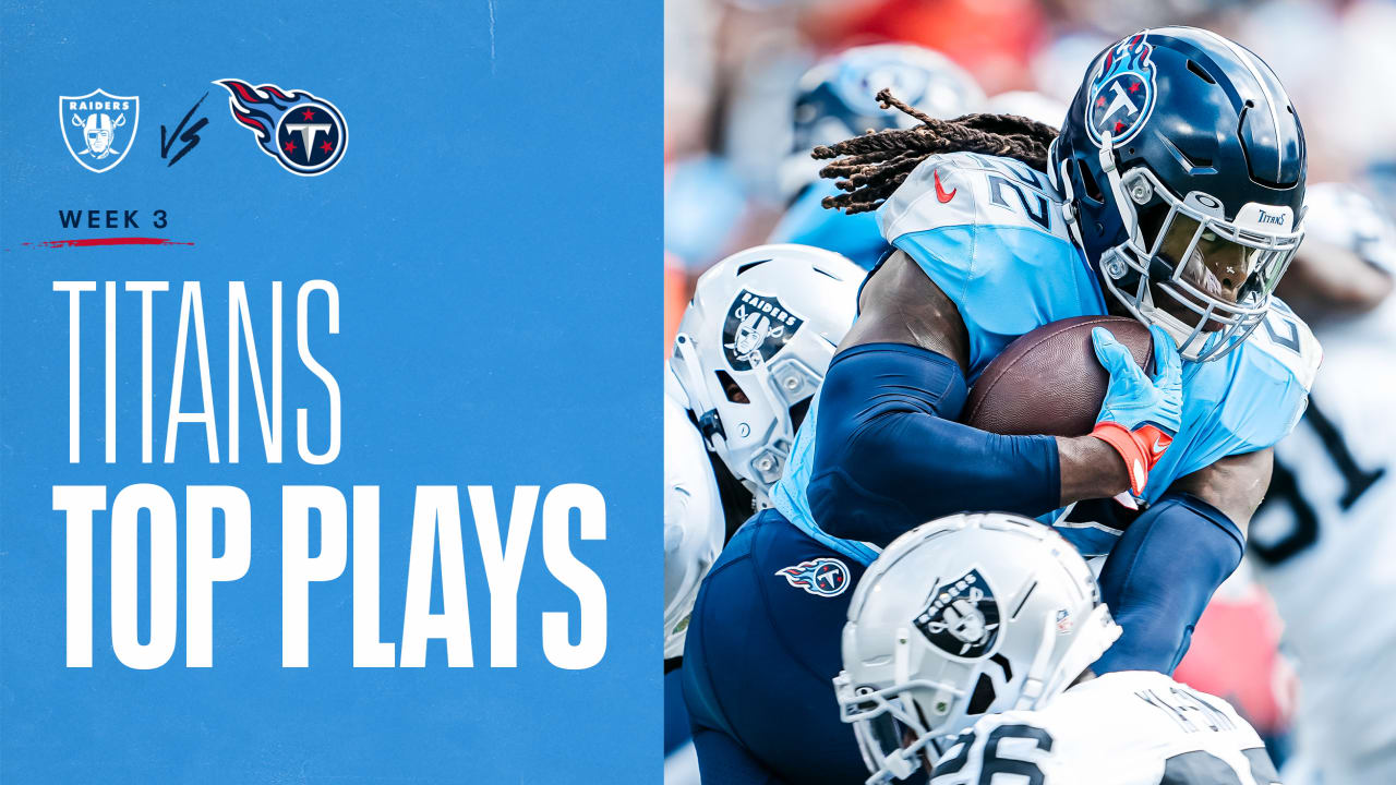 Titans' Top Plays vs. Raiders Week 3 | Game Highlights