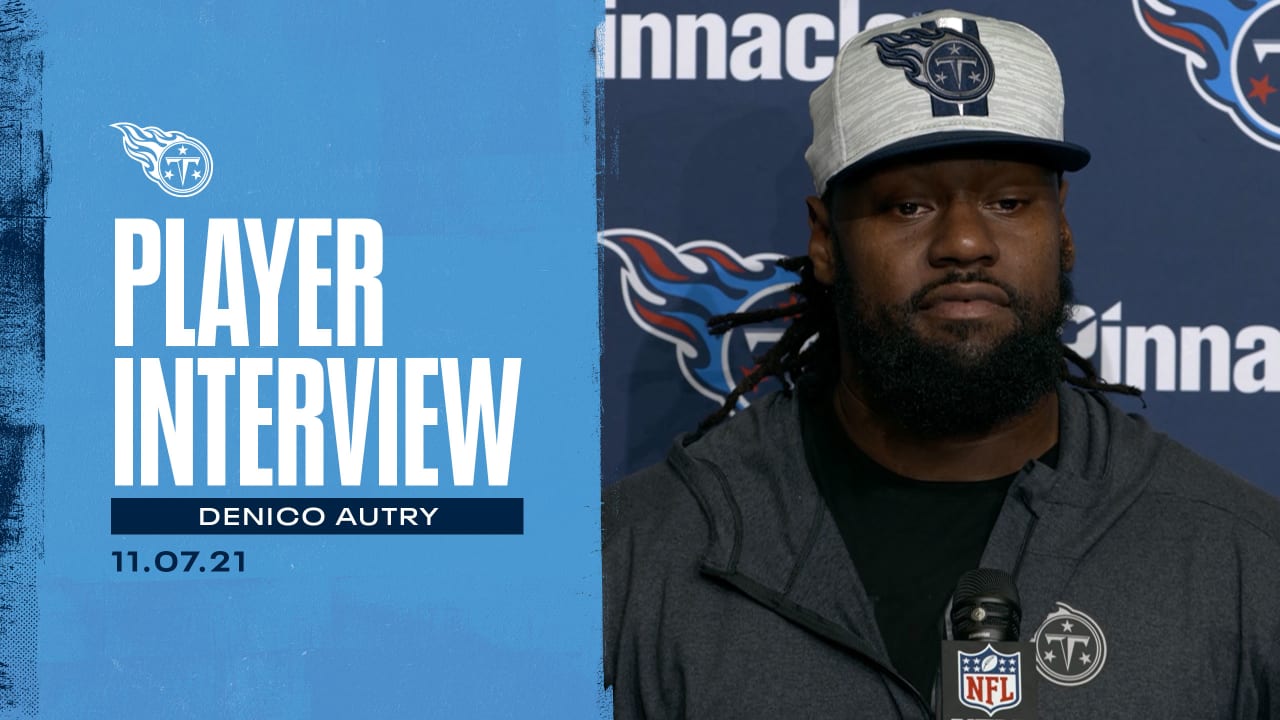 Titans DL Denico Autry Press Conference