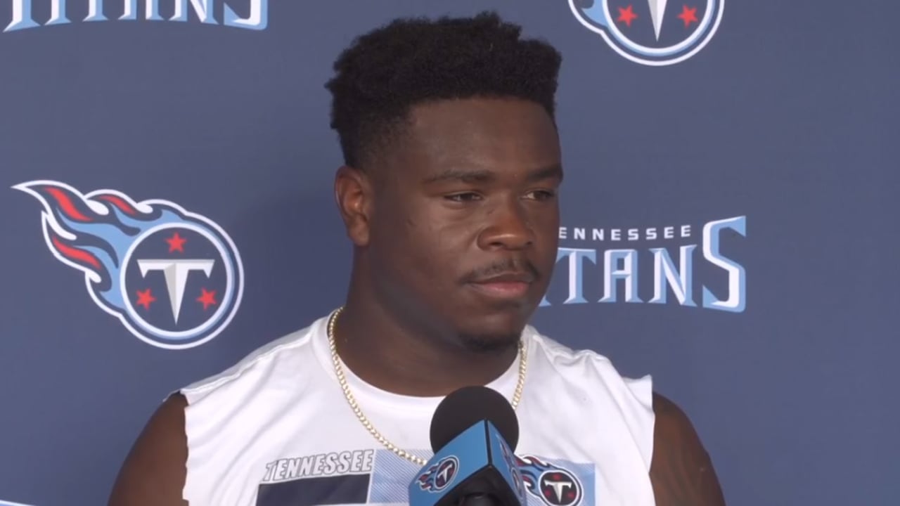 Titans LB Jayon Brown Press Conference