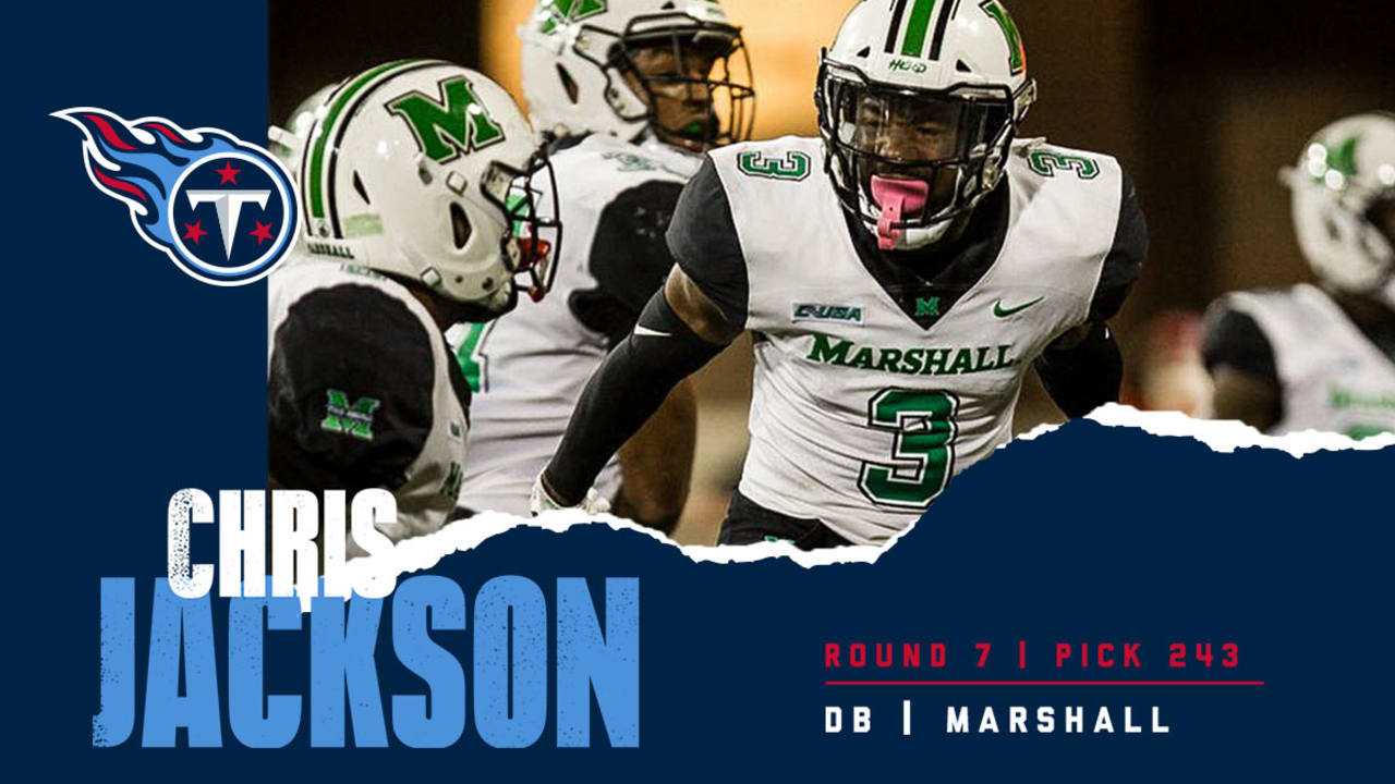 Versatile DB: Titans Select Marshall's Chris Jackson in Seventh Round ...