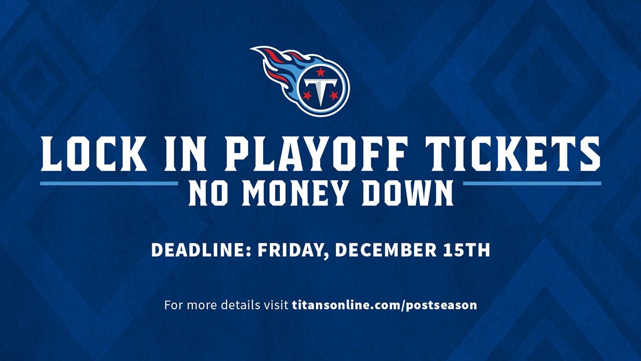 Season Ticket Members: Lock in Playoff Tickets Now
