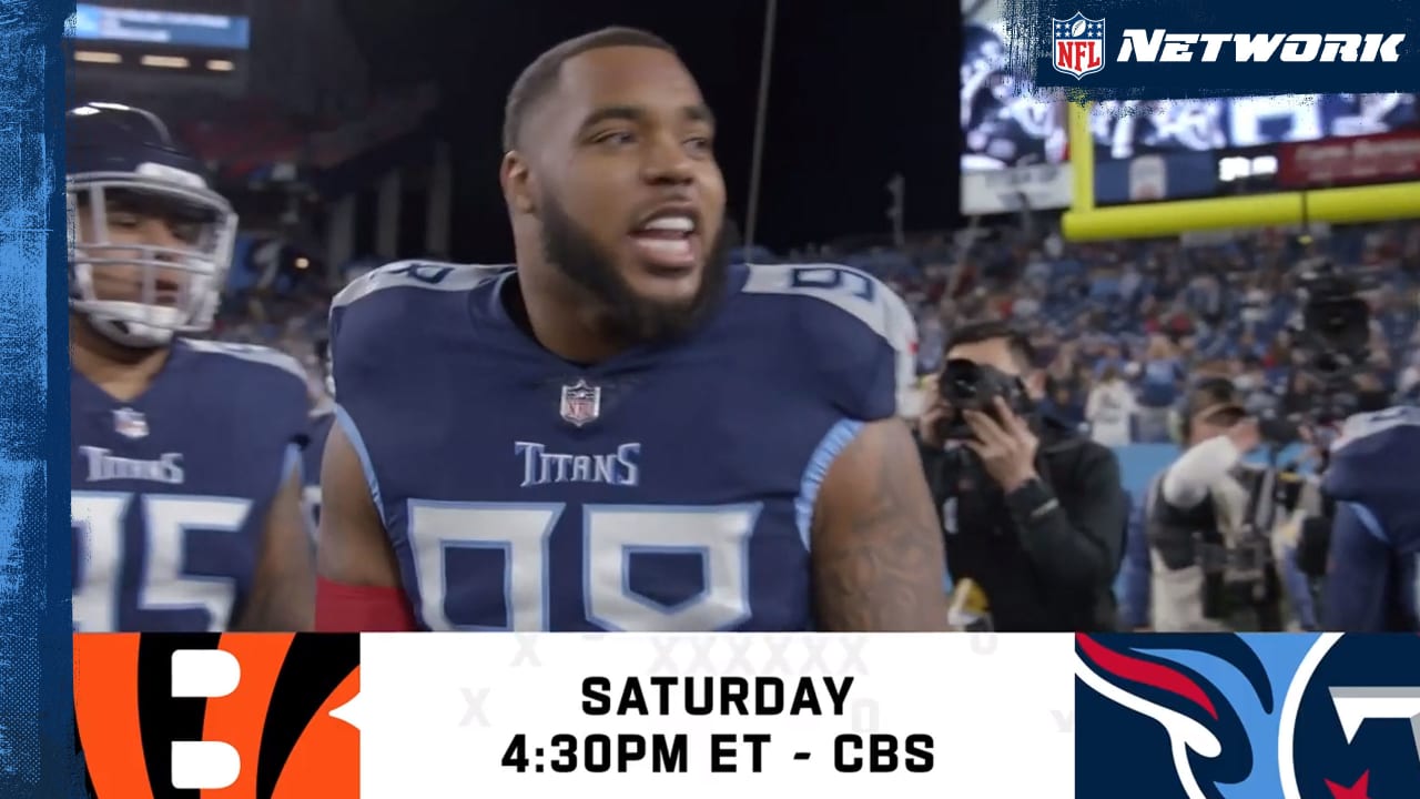 Bengals vs. Titans Preview Divisional Round | NFL Network