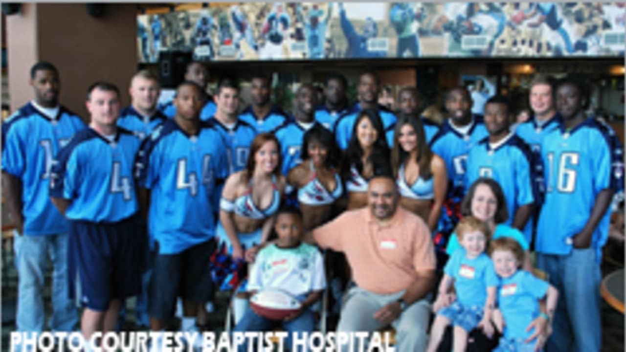 Titans Rookies Join Partner Hospitals to Embrace Cancer Survivors