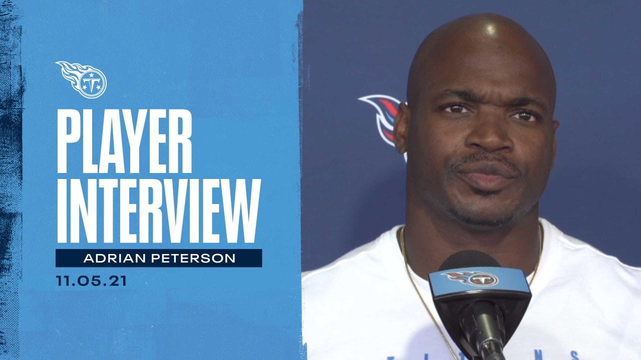 Whatever I Can do to Help This Team | Adrian Peterson Player Interview