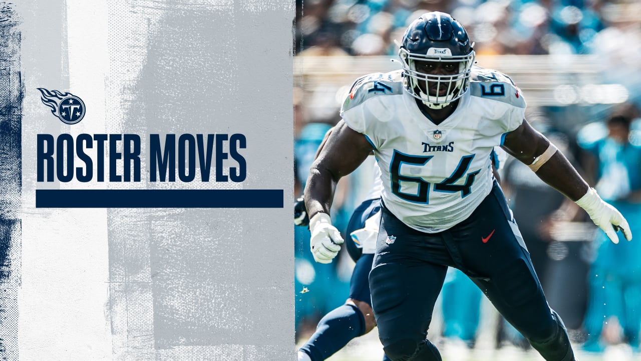 Titans Place Guard Nate Davis on Team's Reserve/COVID-19 List
