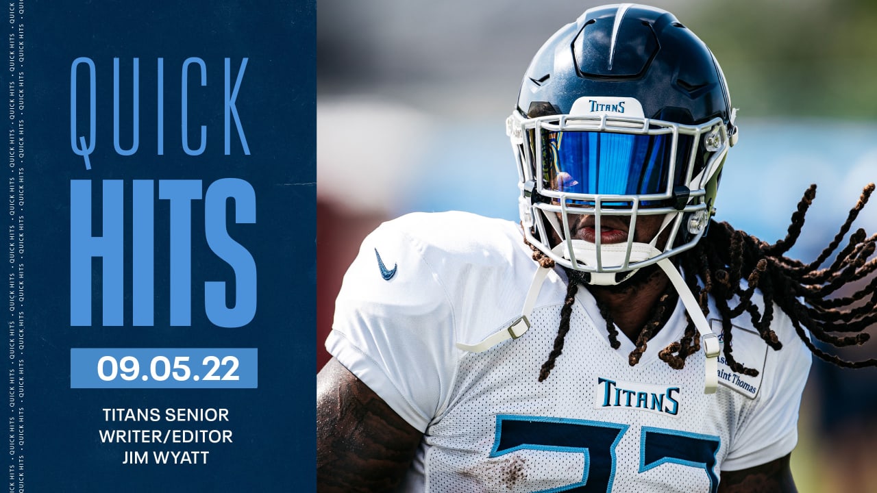 It's Giants Week: Quick Hits on the Titans From Monday