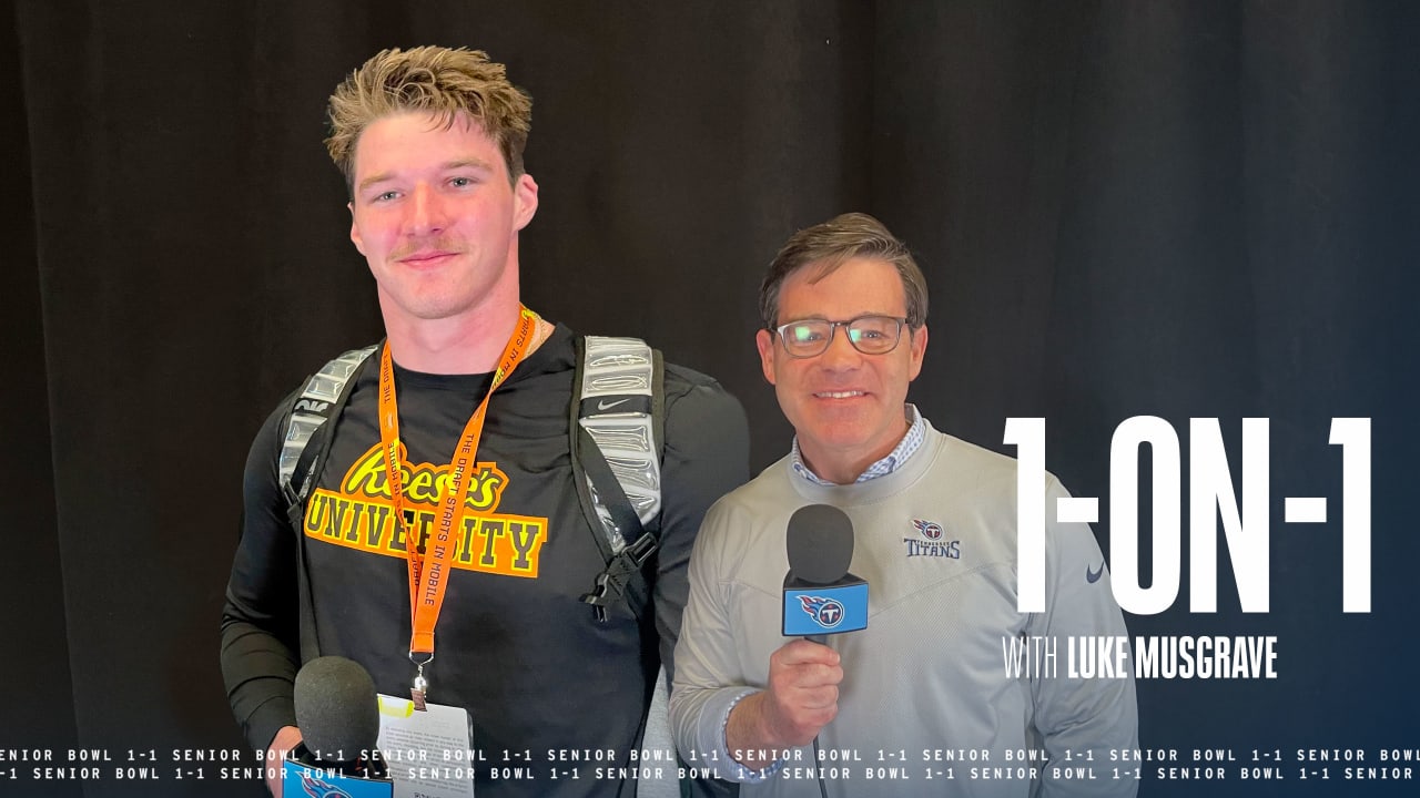 Luke Musgrave 1-on-1 | Senior Bowl