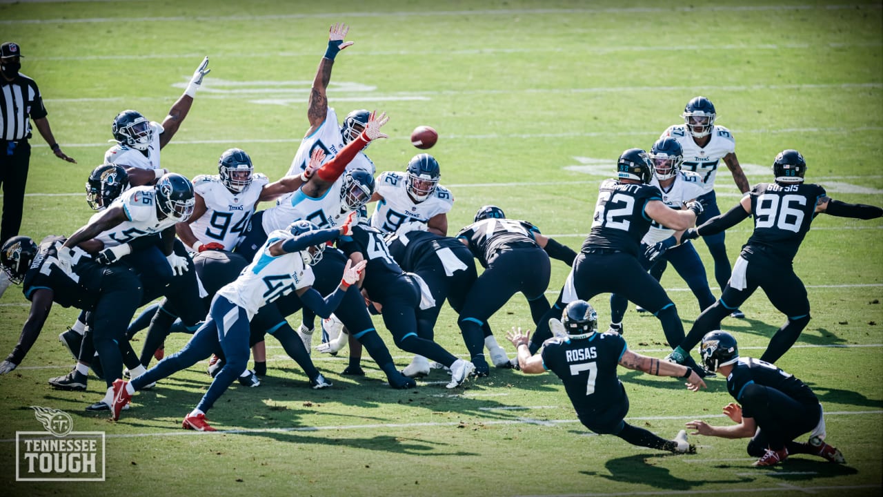 DaQuan Jones' Field Goal Block Keeps Jags Off Scoreboard