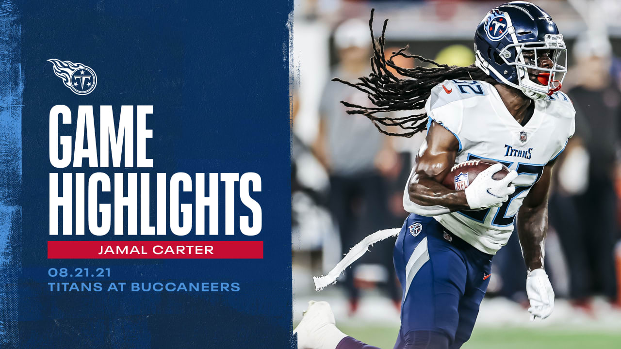 Jamal Carter Hauls in Another Tipped-ball Takeaway for Titans | Game ...