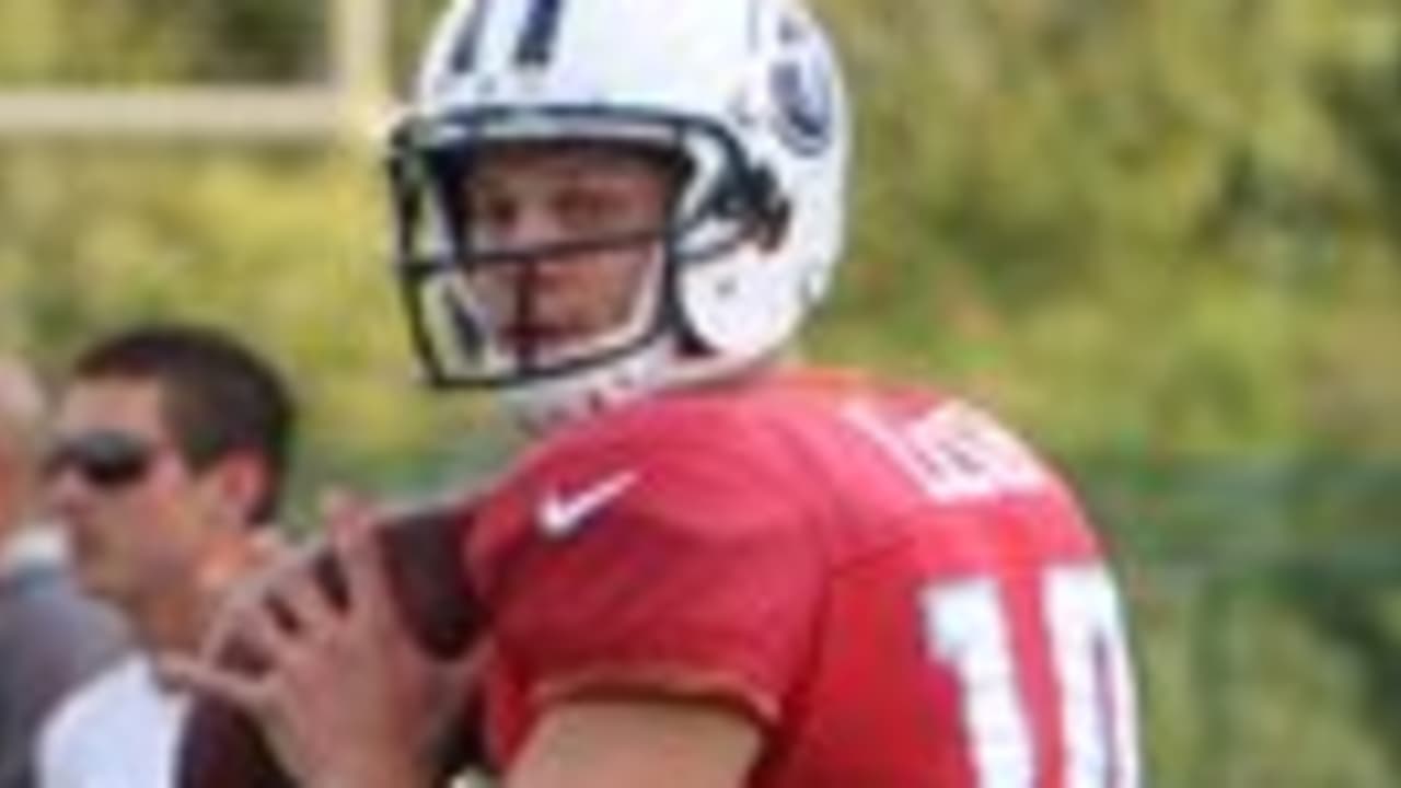 Jake Locker Tests Mobility in Titans Practice