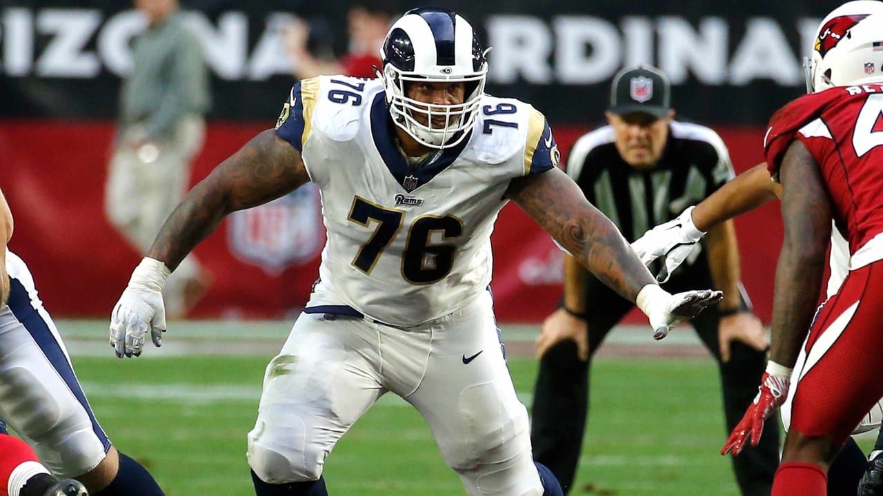 New Bodyguard: Titans Agree to Terms With Former Rams OL Rodger Saffold