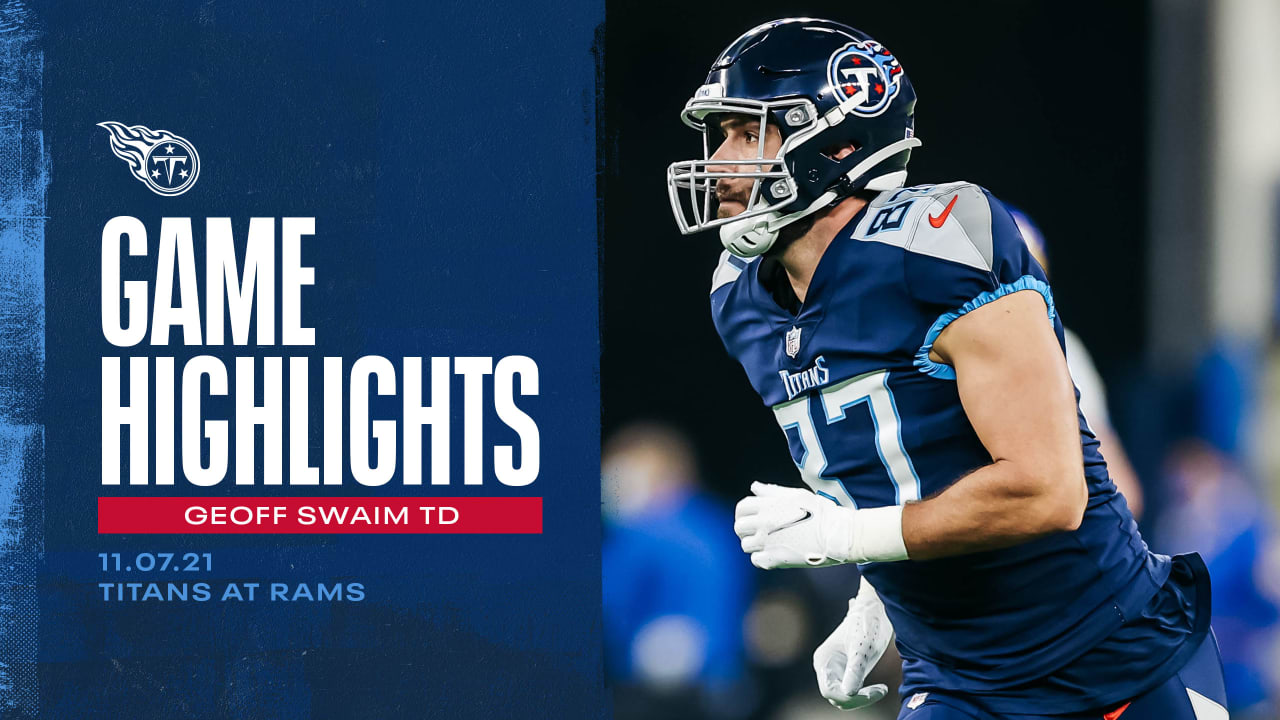 Geoff Swaim Couldn't be More Open to Catch 2-yard TD Pass | Game Highlights
