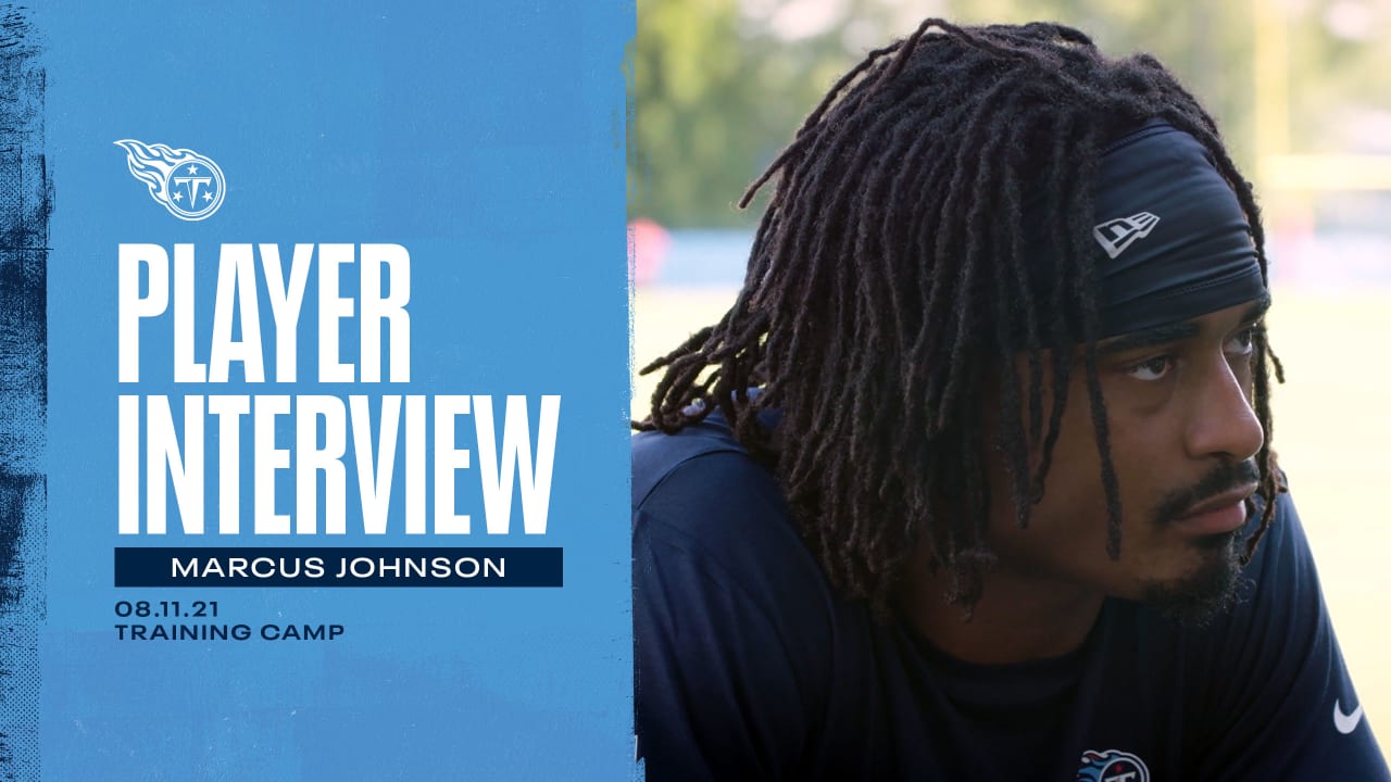 Titans WR Marcus Johnson Press Conference