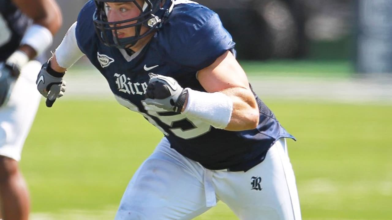 7th Round (211th overall): Rice DE Scott Solomon