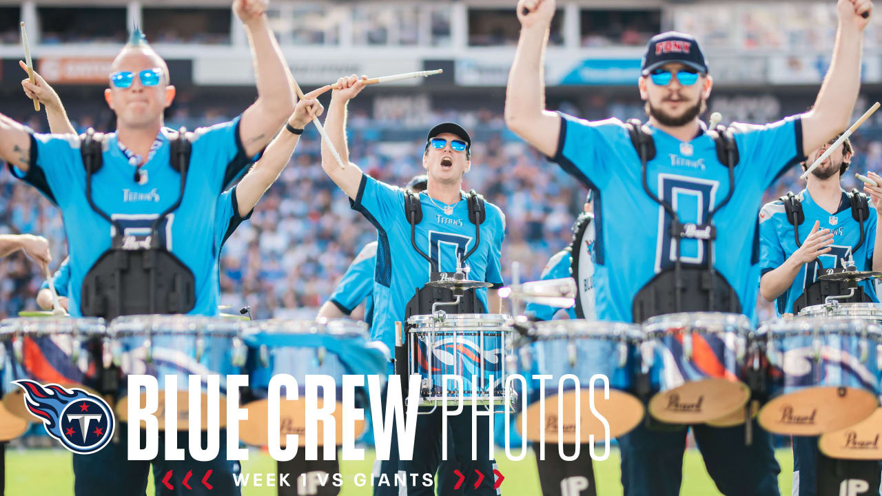 Titans Blue Crew Drumline | Week 1 vs. Giants