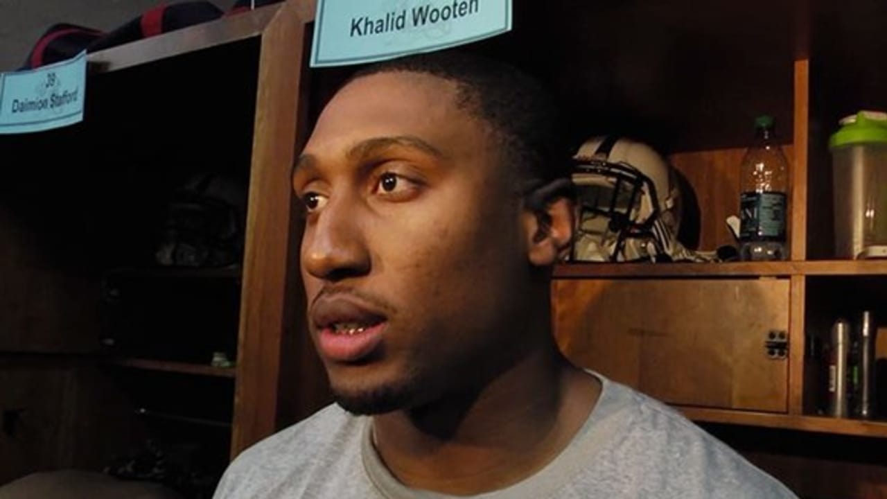 Khalid Wooten on first day with the Titans