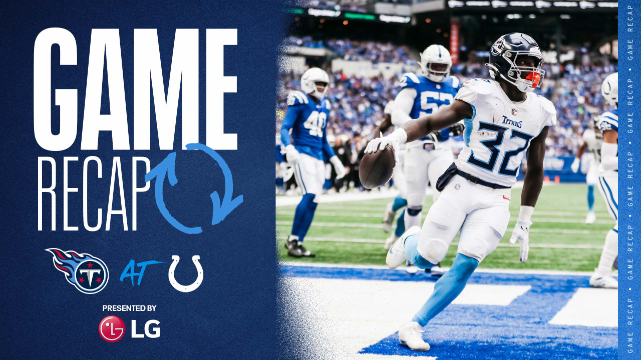 Titans Fall 23-16 to Colts, Drop to 2-3