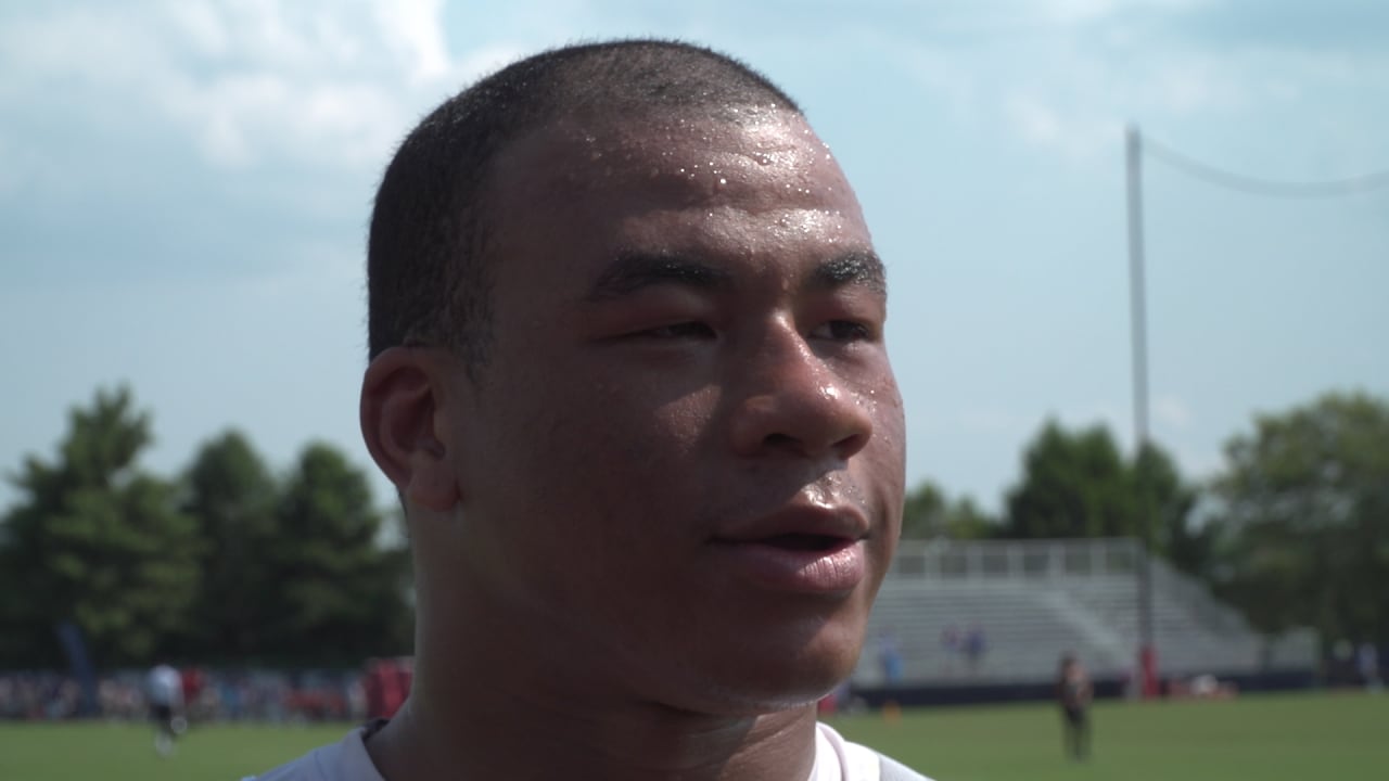 Aaron Wallace on Grinding Through Training Camp