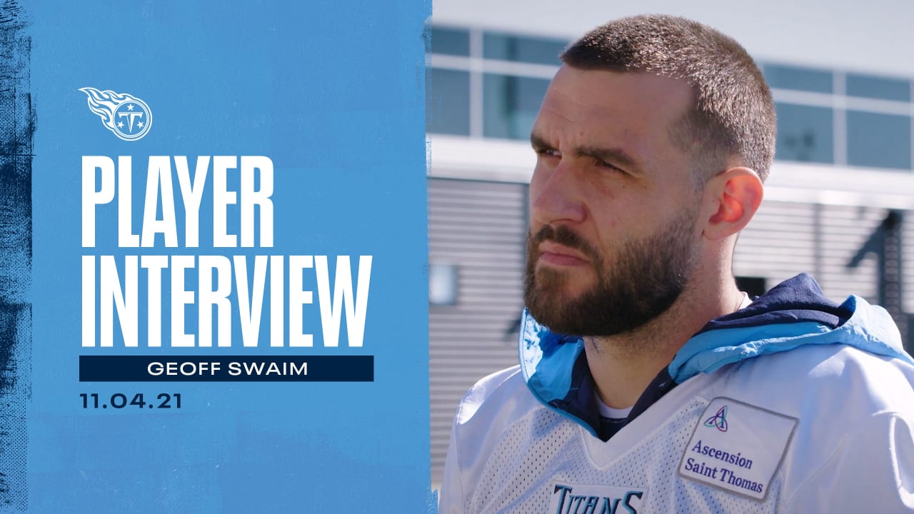 Titans TE Geoff Swaim Press Conference