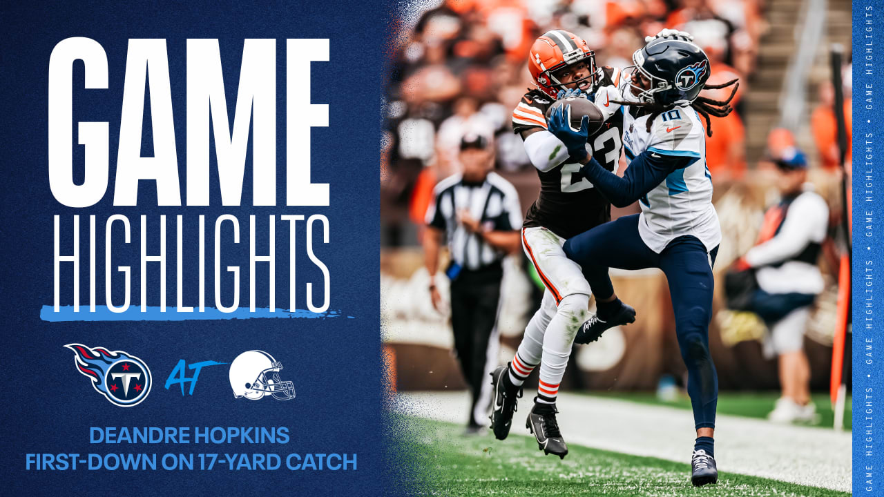 DeAndre Hopkins Earns a First-Down on 17-Yard Catch | Game Highlights