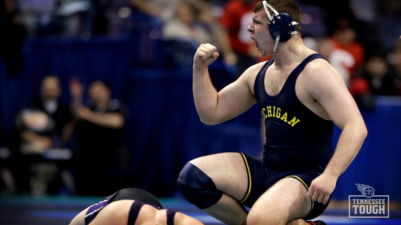Titans Agree to Terms With Decorated Wrestler Adam Coon