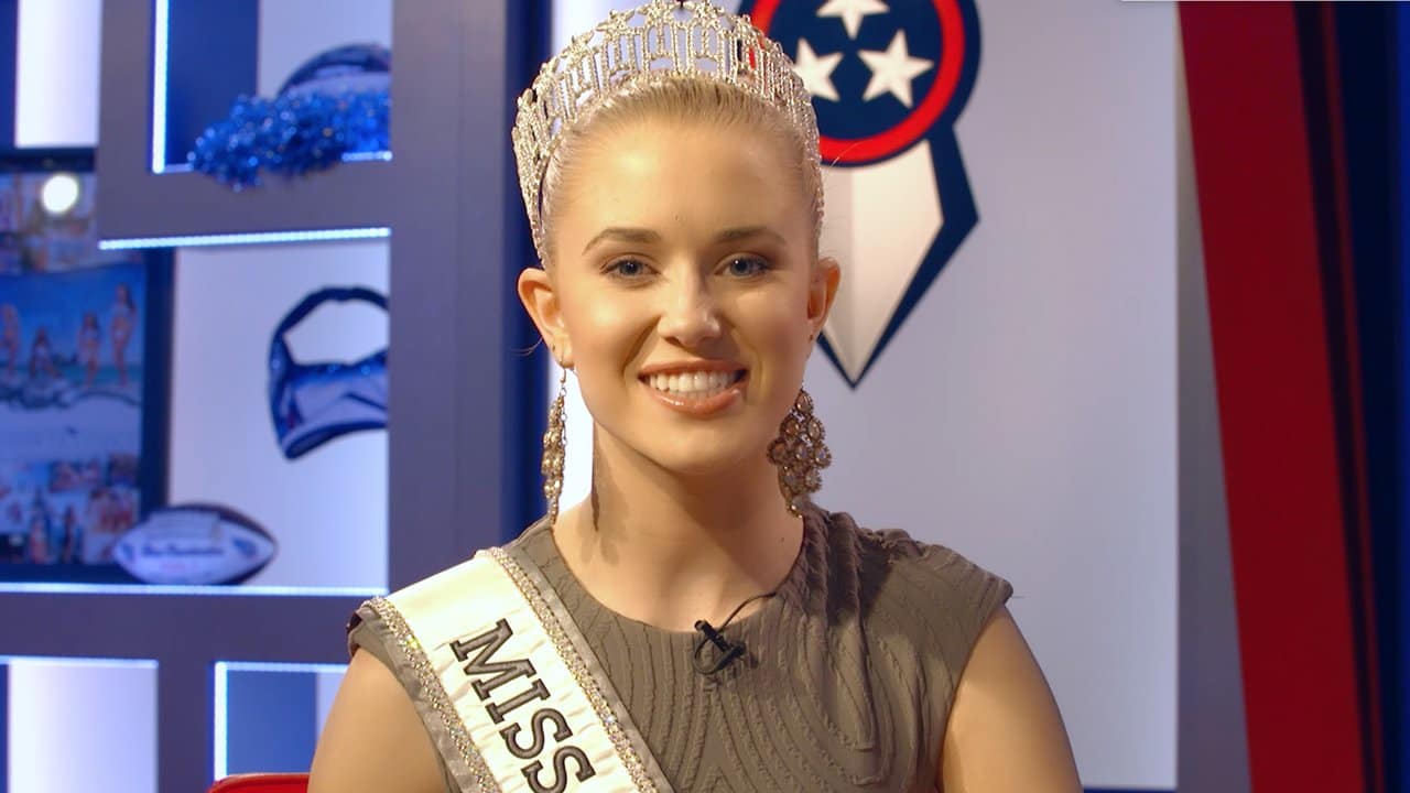 Titans Cheerleader Haley to Compete for Miss USA