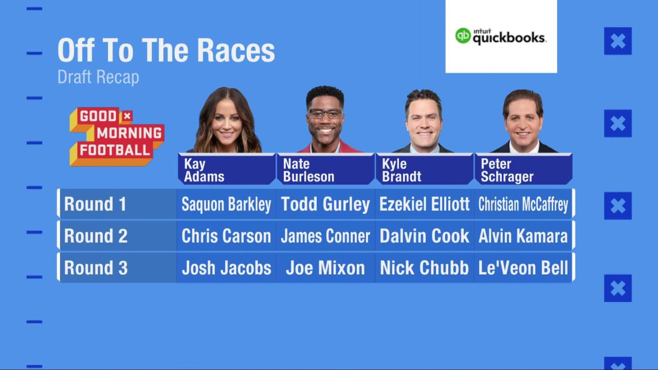 'Good Morning Football' Looks Back at this Season's Rushing Leaders