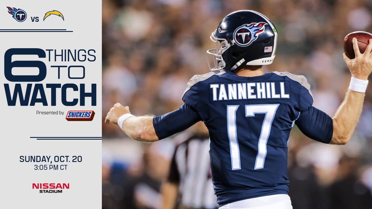 Six Things To Watch in Titans vs Chargers on Sunday