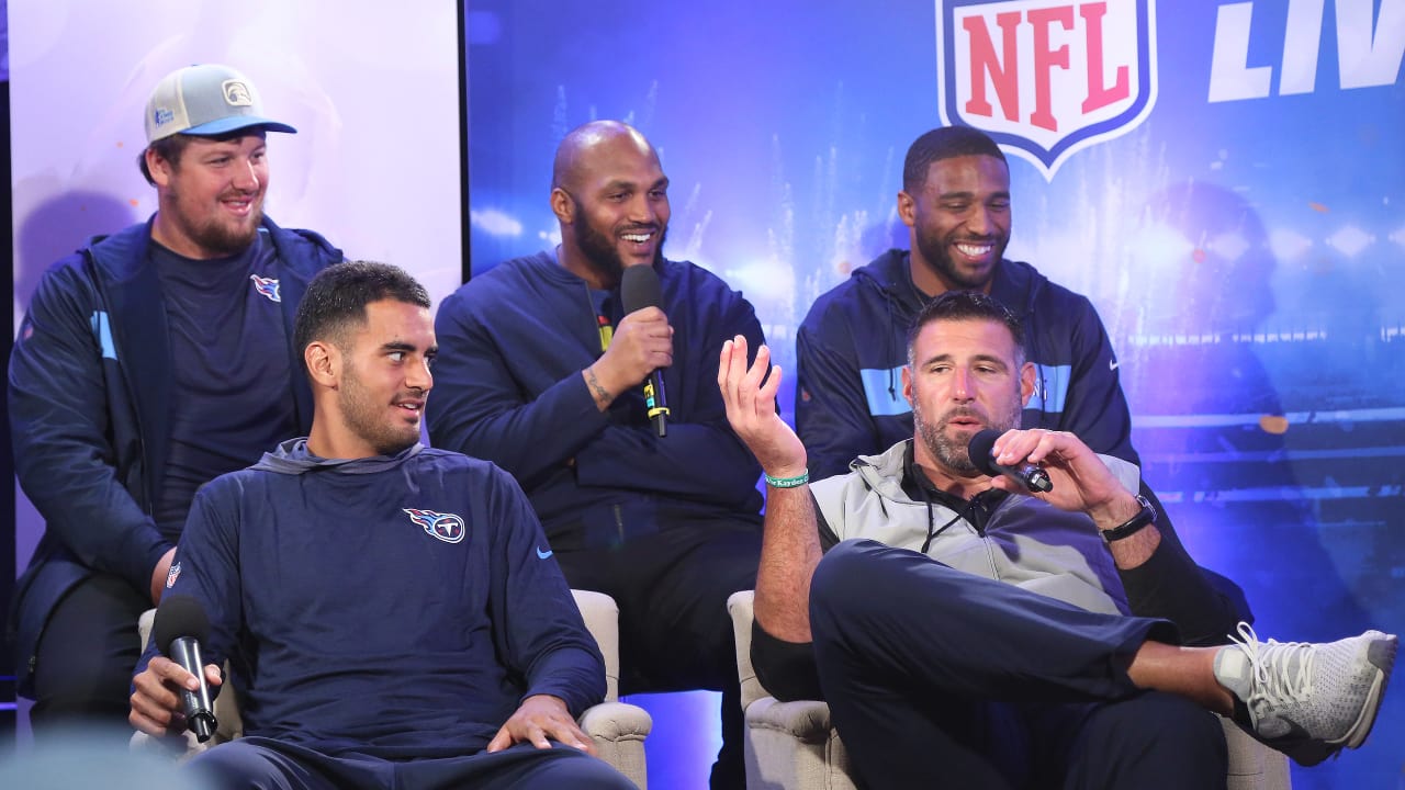 Titans Take Part in NFL UK Live Show