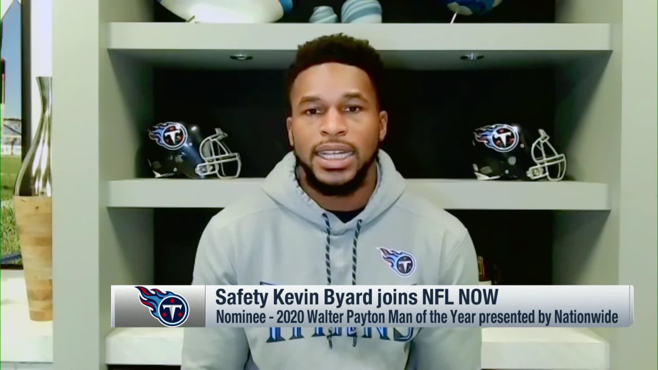 Kevin Byard Reacts to Nomination for Walter Payton Man of the Year
