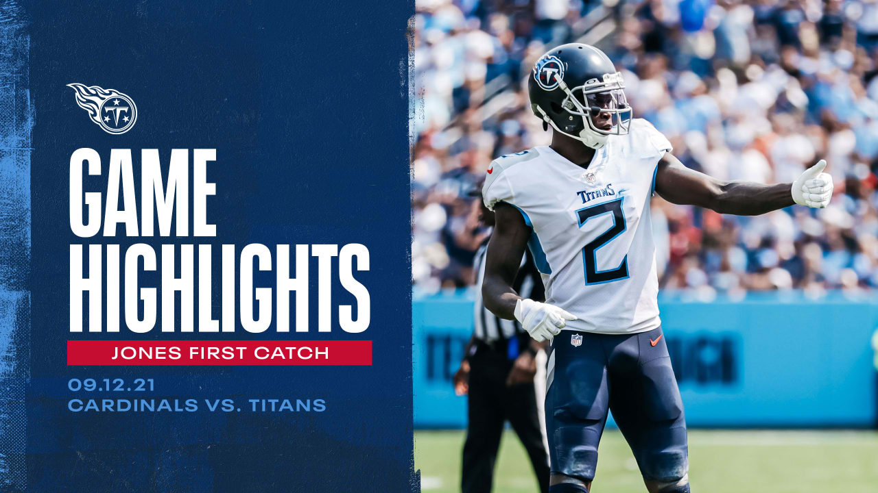 Julio Jones Gains 9 Yards on First Catch on Titans | Game Highlights