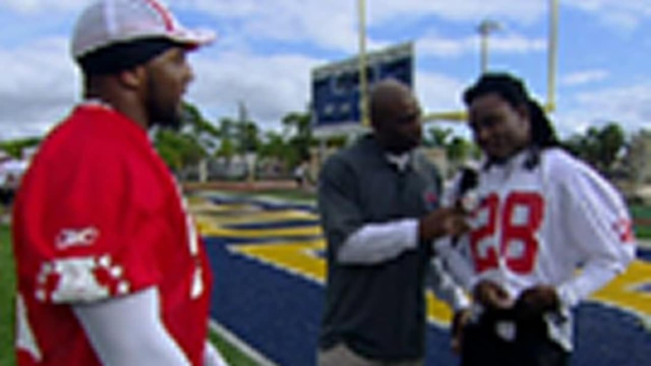 Deion with Chris Johnson and Ray Lewis