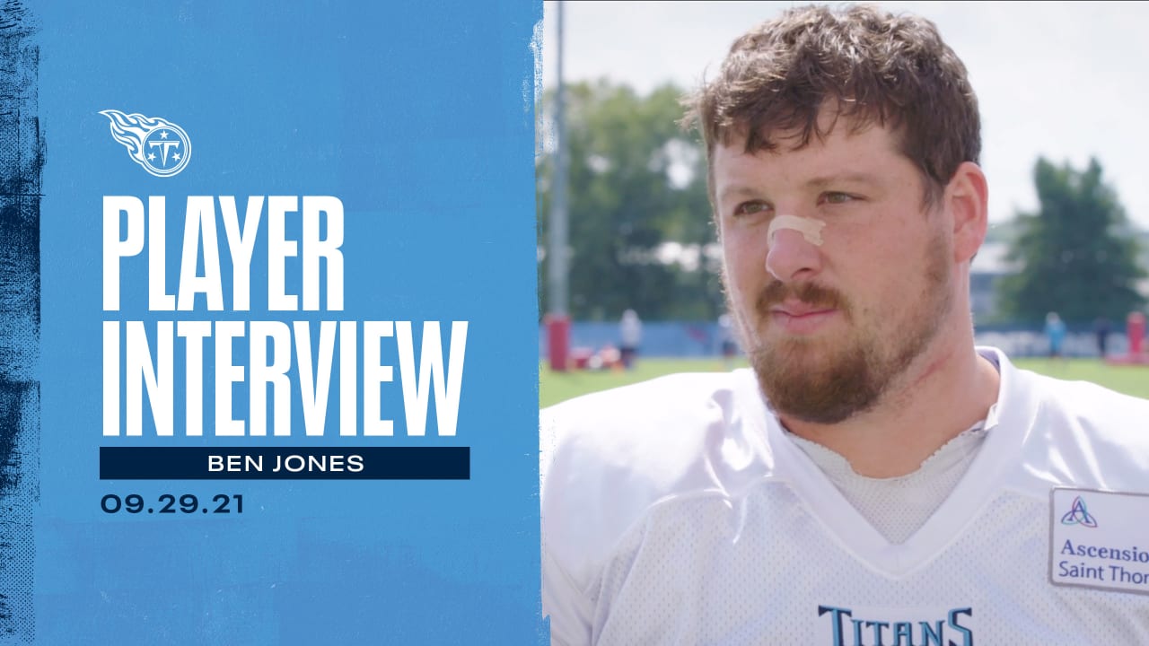 Titans C Ben Jones Press Conference