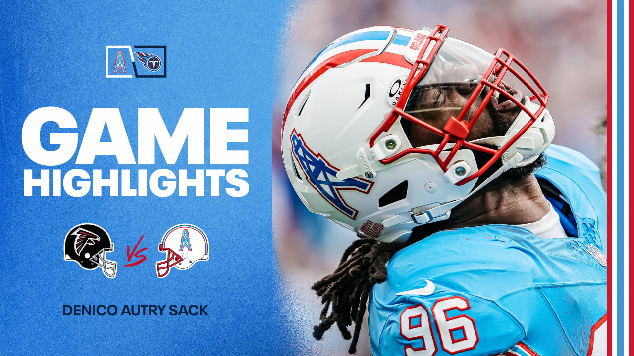 Denico Autry Flies into Backfield for Titans Fifth Sack of First Half ...