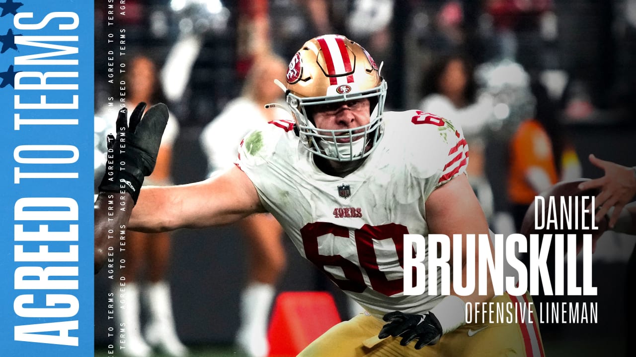 Titans Agree to Terms with Former 49ers Offensive Lineman Daniel Brunskill