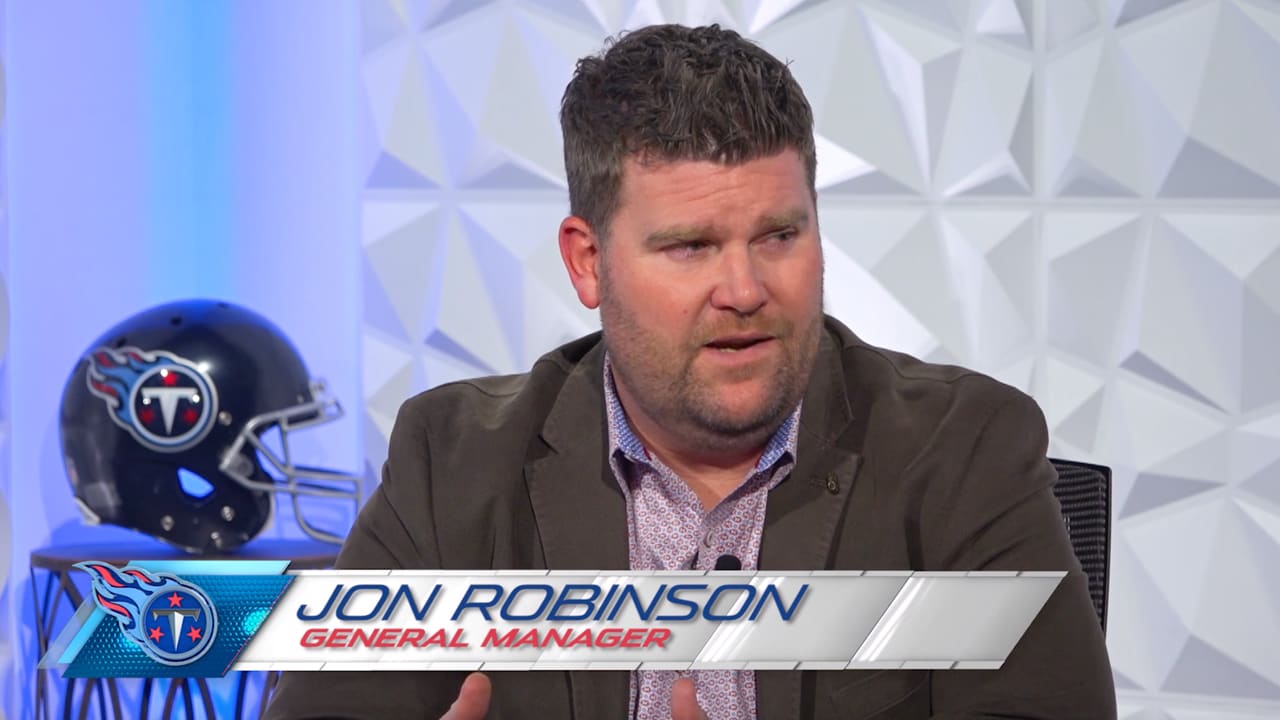 GM Jon Robinson Previews Titans-Ravens AFC Divisional Matchup