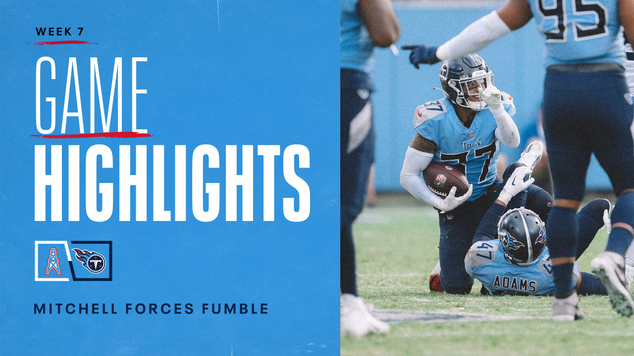 Terrance Mitchell's 'Peanut Punch' Forces Key Fumble by Pittman | Game ...