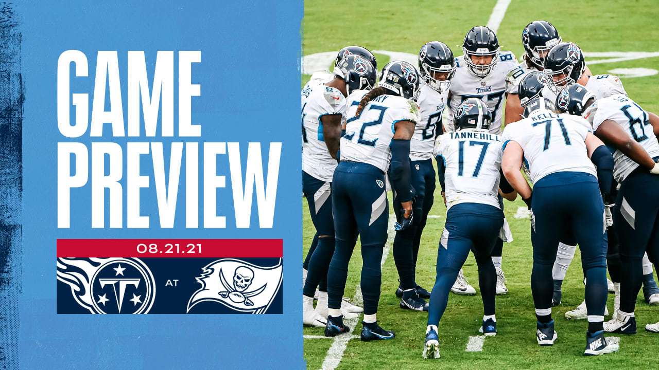 Game Preview: Titans Travel to Tampa Bay for Preseason Week 2