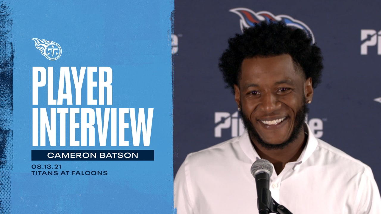 Titans WR Cameron Batson Press Conference