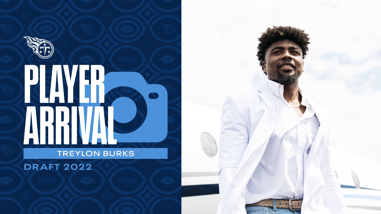 Treylon Burks Arrives in Nashville | 2022 Draft