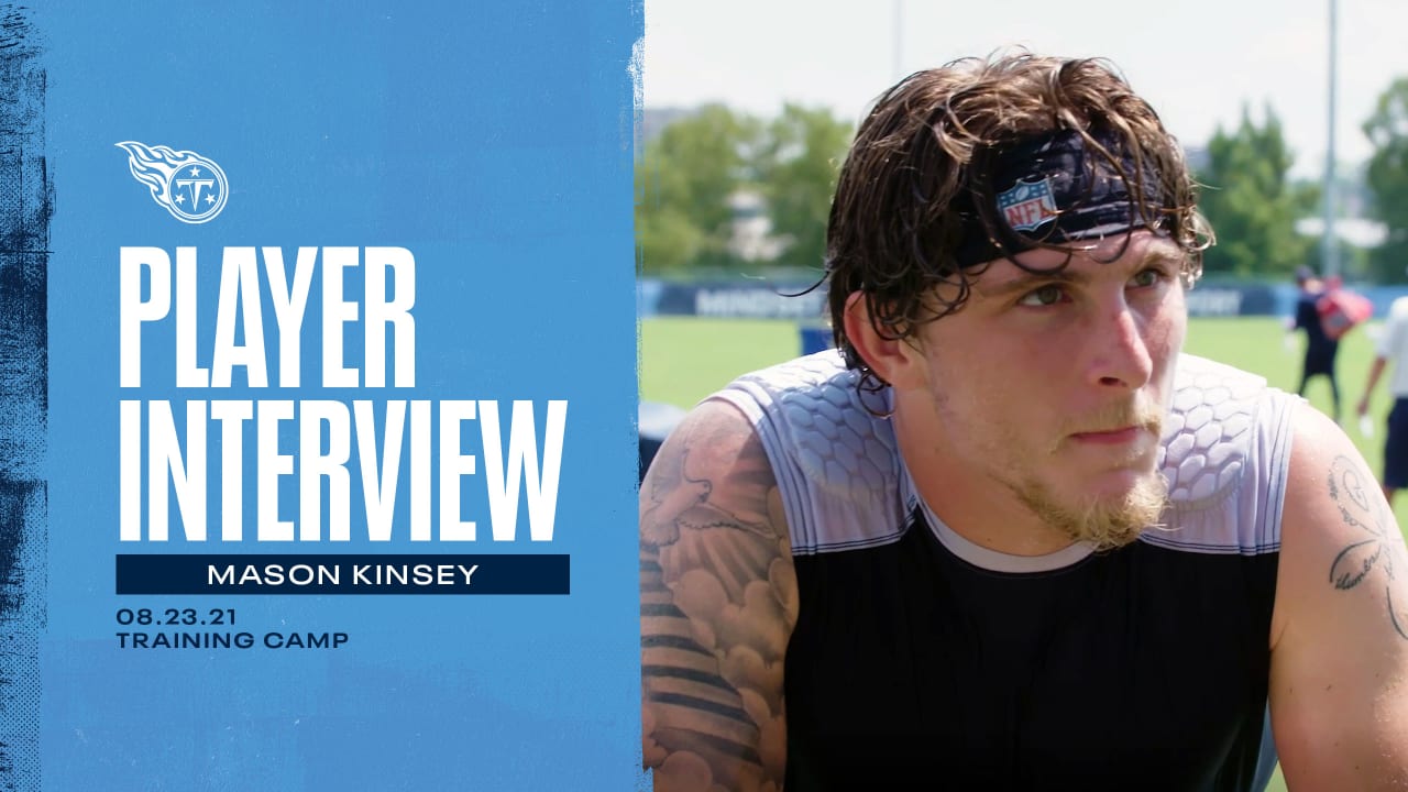 Titans WR Mason Kinsey Press Conference