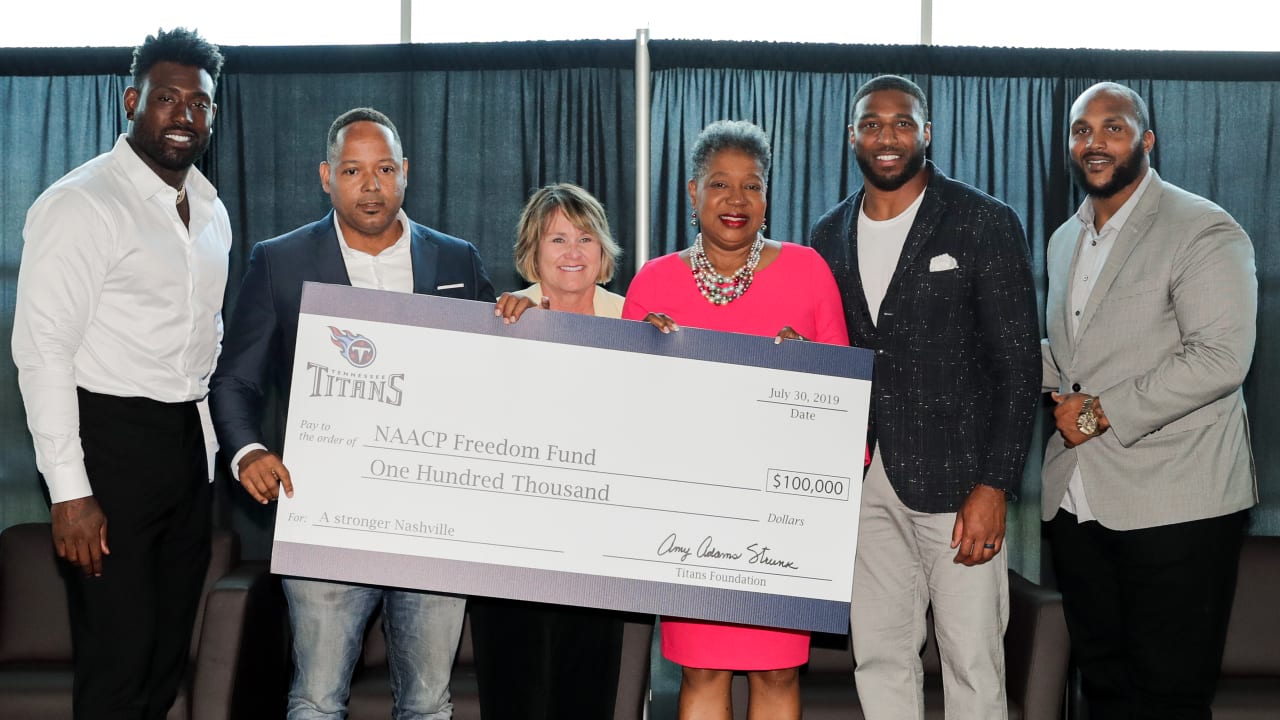 Titans Owner Amy Adams Strunk Distributes $450,000 in Grant Funding to ...