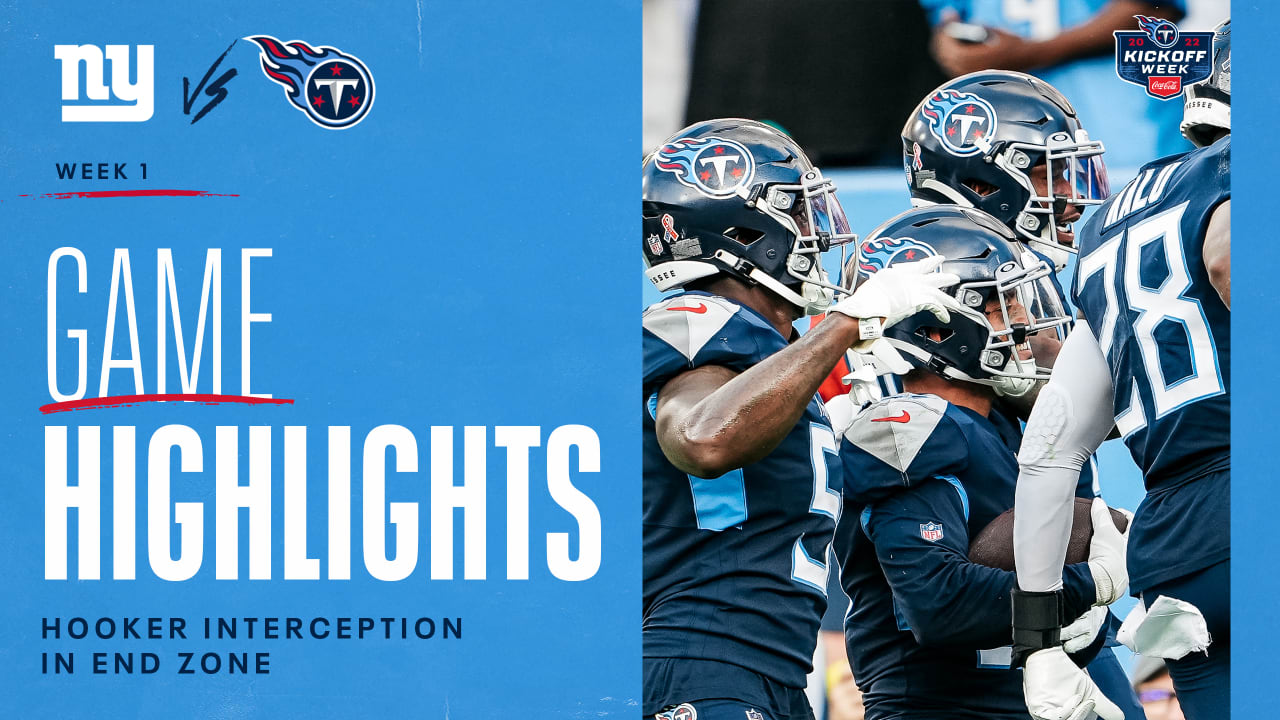 Amani Hooker Makes CLUTCH Interception of Daniel Jones' Pass Into End ...