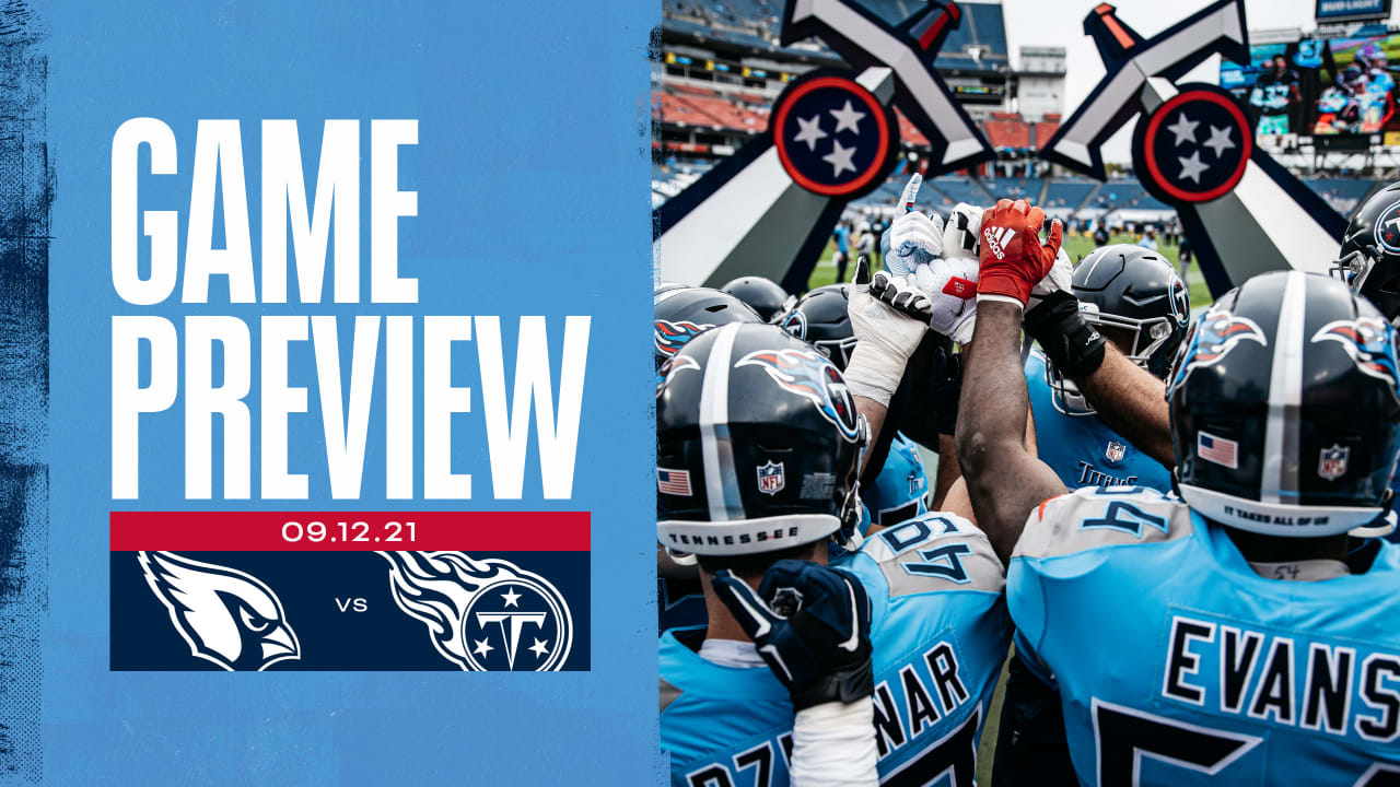 Game Preview: Titans Host Cardinals to Open Regular Season