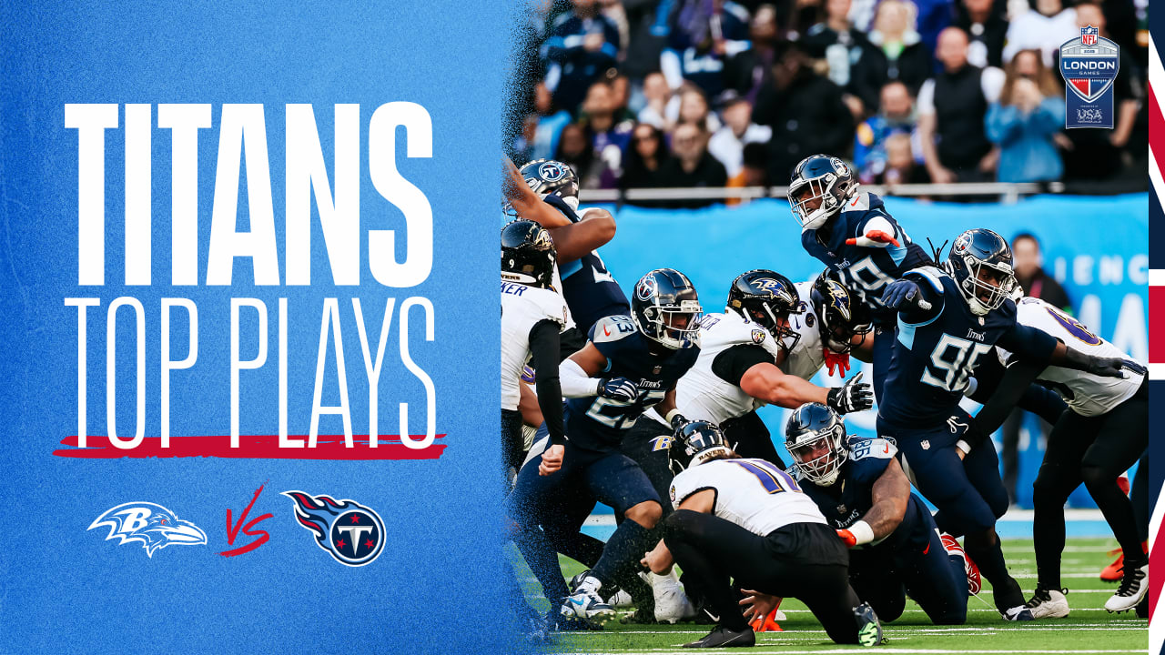 Titans' Top Plays vs. Ravens Week 6 | Game Highlights Titans' Top Plays vs. Ravens Week 6 | Game Highlights