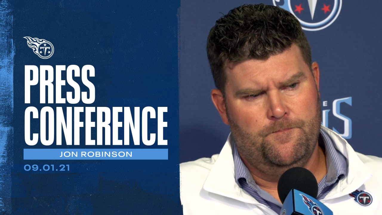 Titans GM Jon Robinson Press Conference