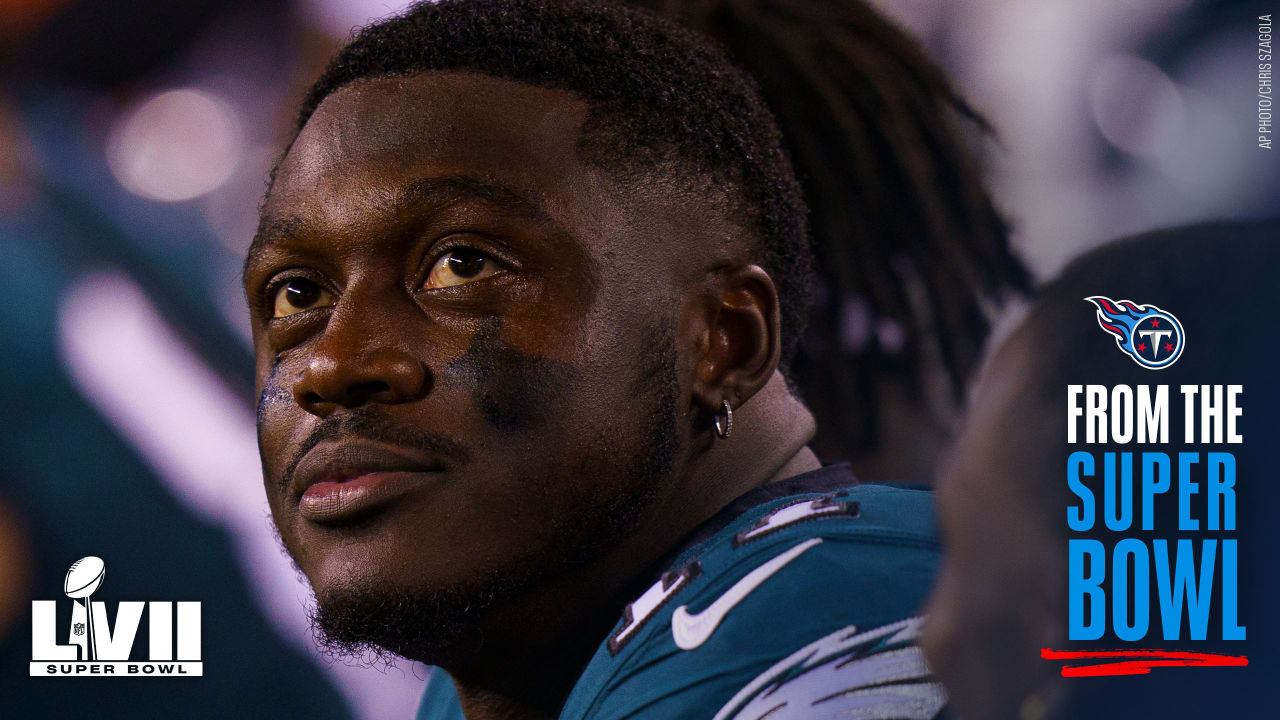 From the Super Bowl: Eagles Receiver A.J. Brown Thankful for the Time ...