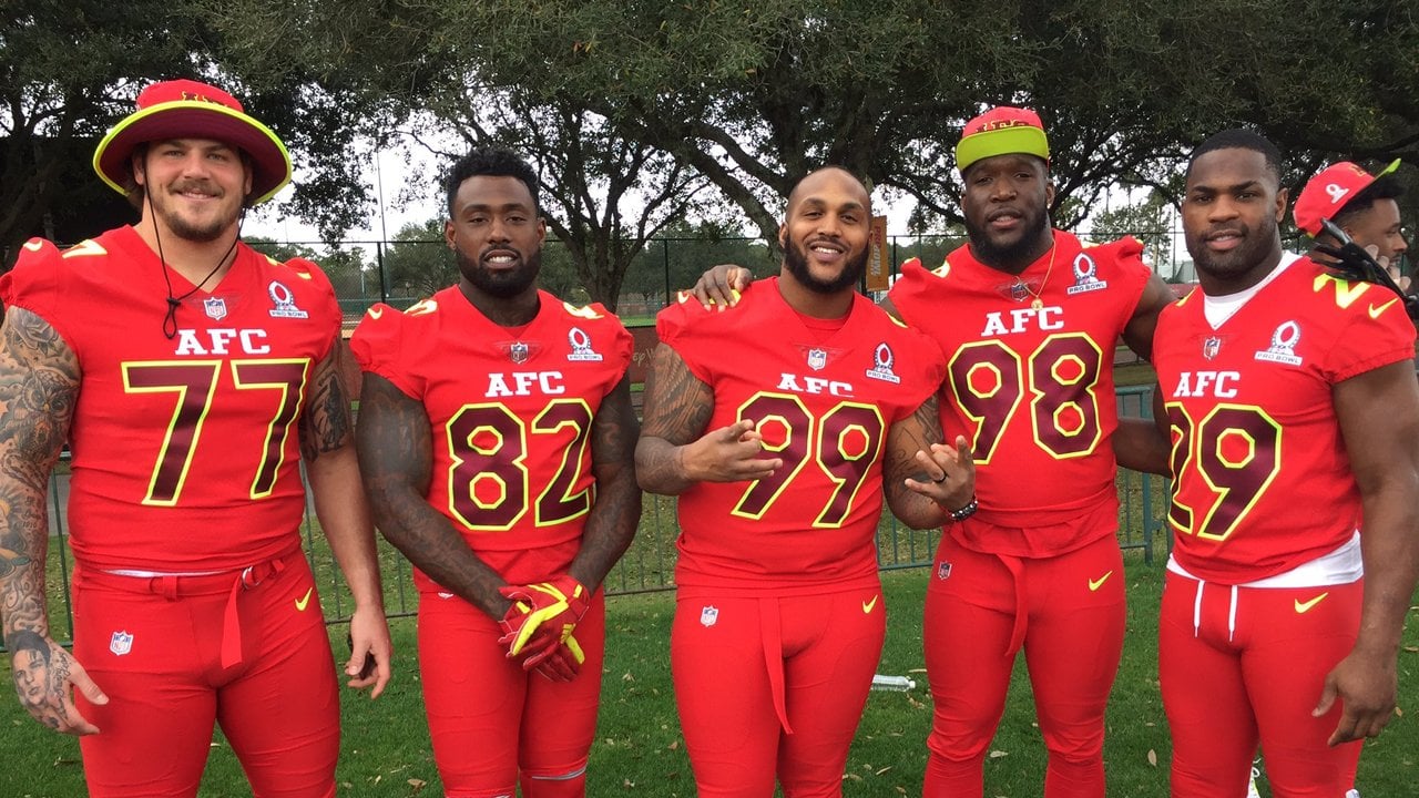 Titans Players at 2017 Pro Bowl